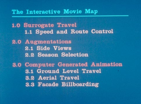 Aspen Movie Map - Rebecca Allen